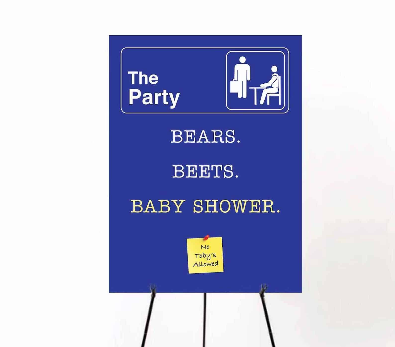 The Office TV Show Baby Shower Theme - Over 50 Ideas to Host a Michael ...