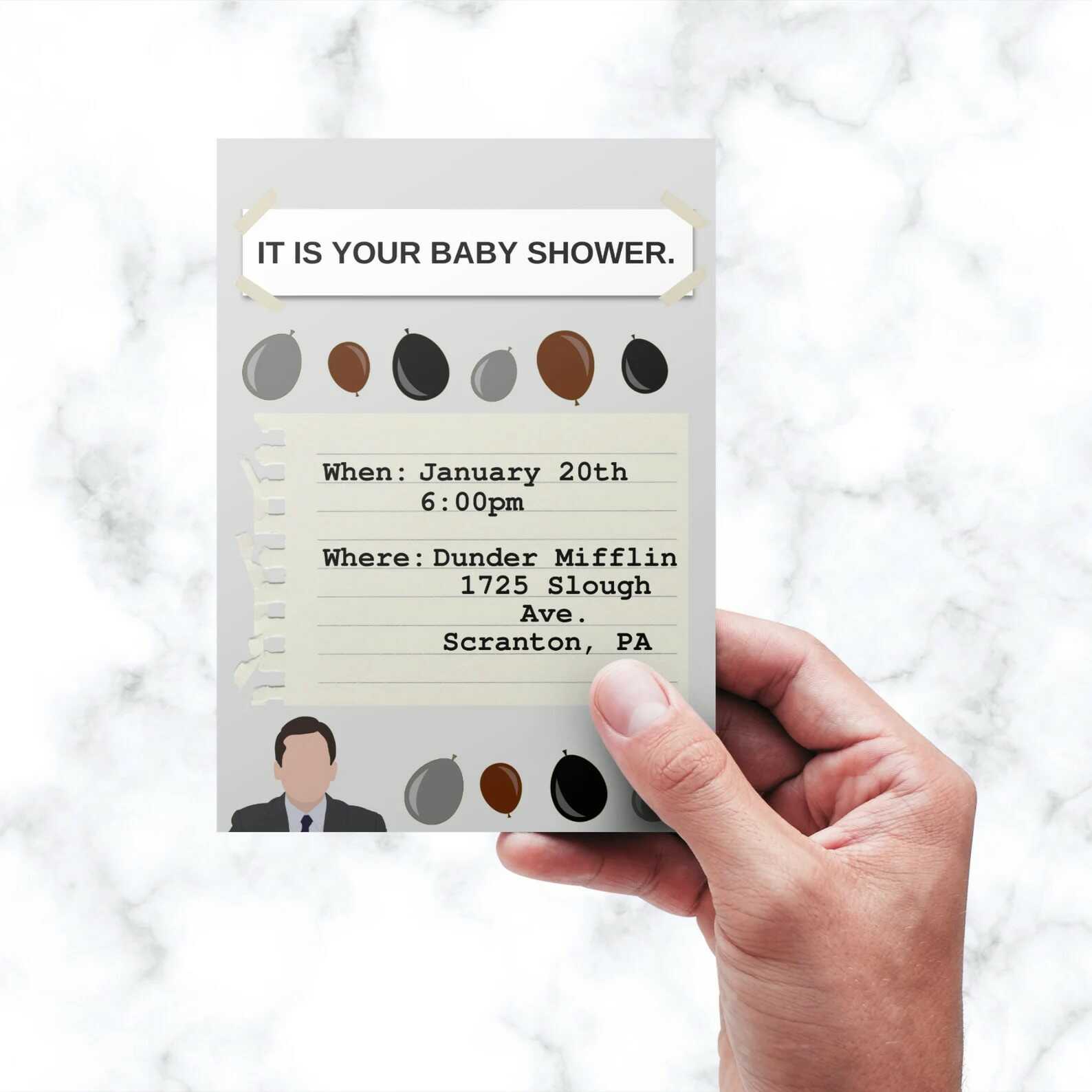 The Office TV Show Baby Shower Theme - Over 50 Ideas to Host a Michael ...